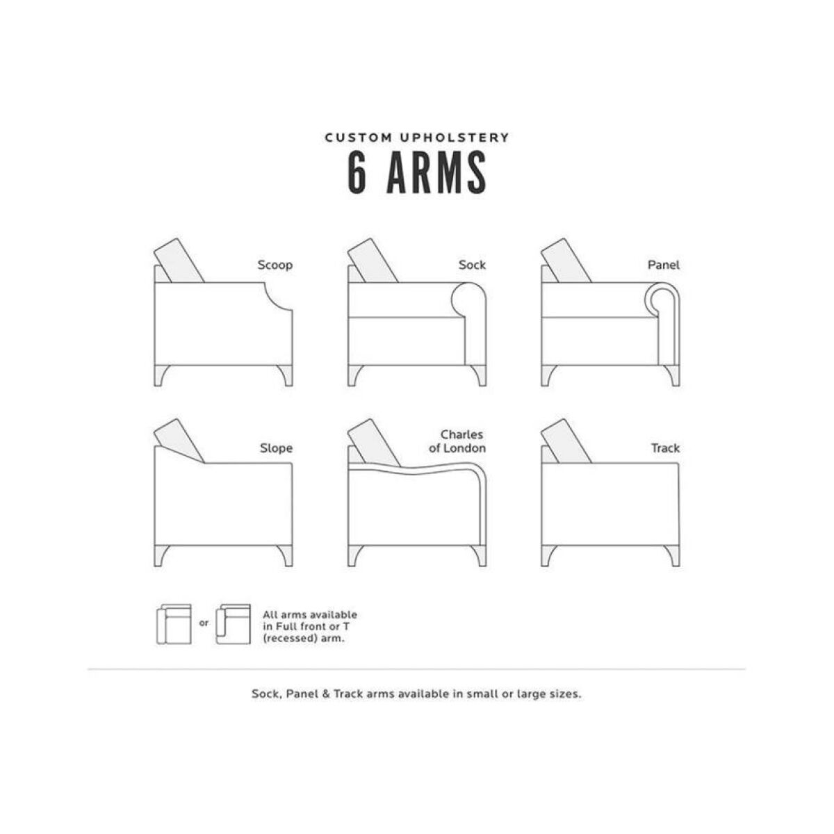 Benchmade Customizable Studio Sofa – Slone Brothers Furniture - Orlando ...