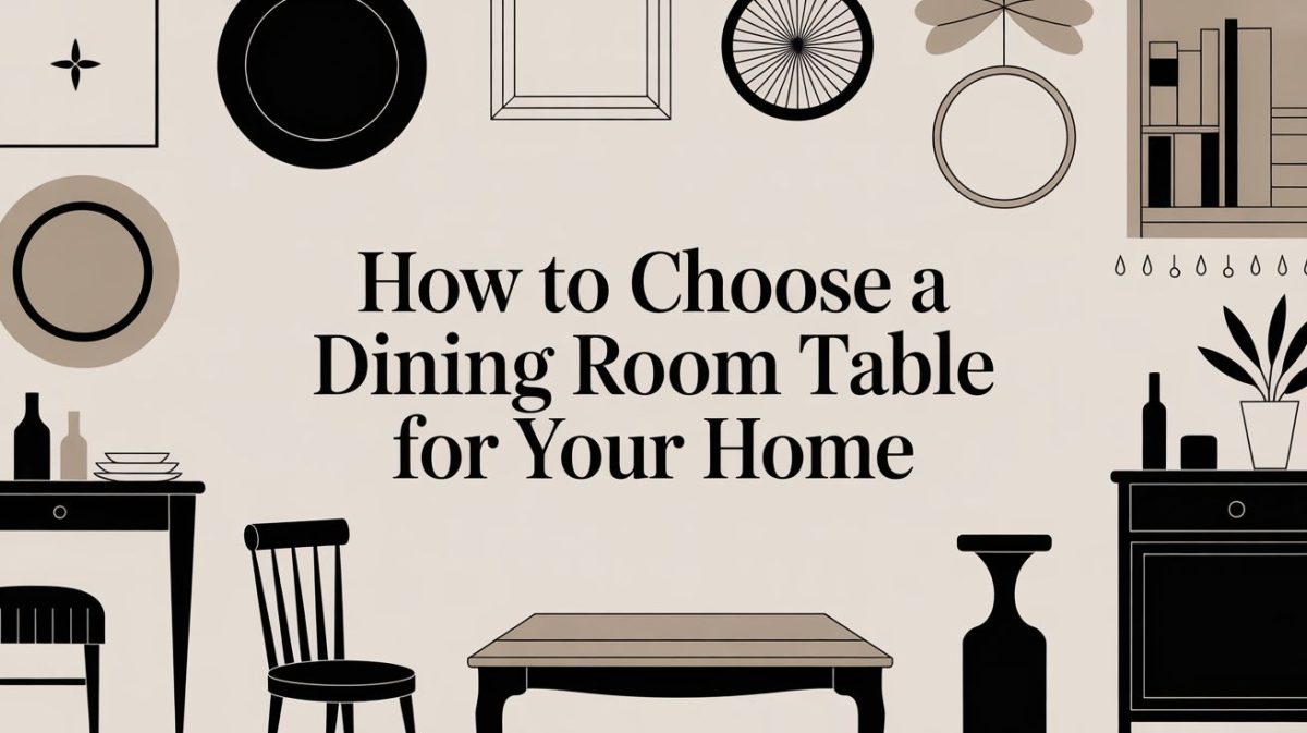 How to Choose a Dining Room Table for Your Central Florida Home