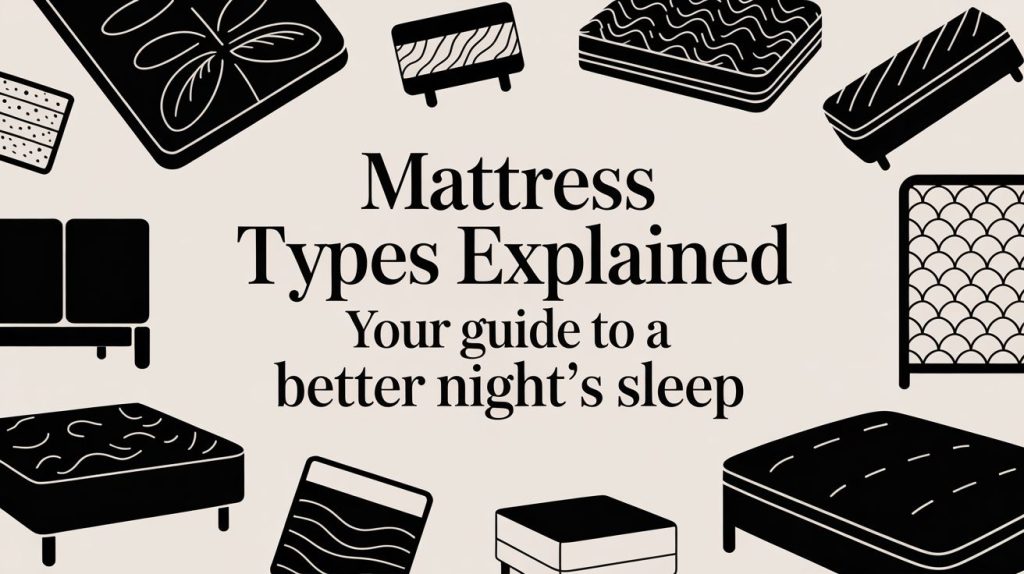 Mattress Types Explained: Your Guide to a Better Night's Sleep in ...