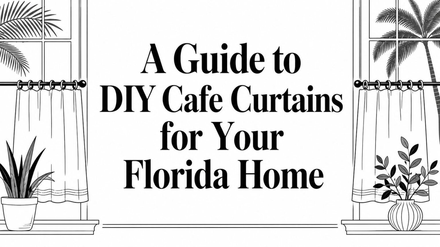 A Guide to DIY Cafe Curtains for Your Florida Home